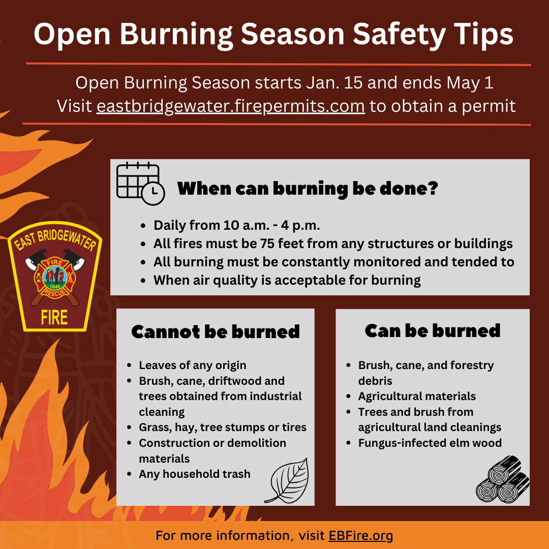 East Bridgewater Fire Department Shares Information on 2026 Open ...